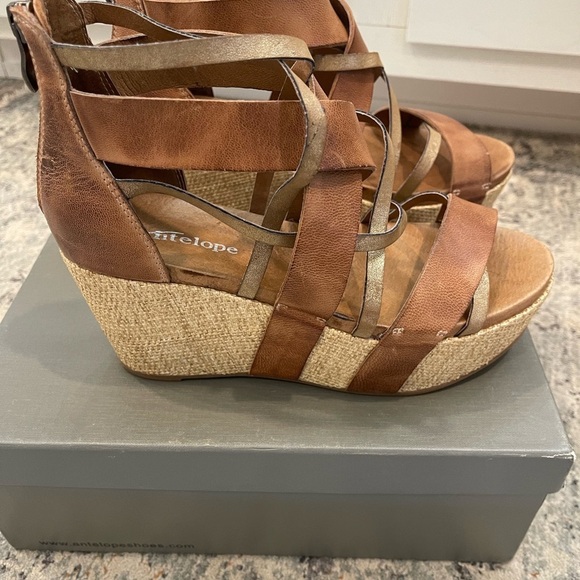 Antelope | Shoes | Antelope Wedge Sandals | Poshmark